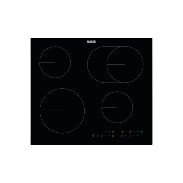 Zanussi ZHRN643K 56cm Built-In Electric Ceramic Hob - Black ...
