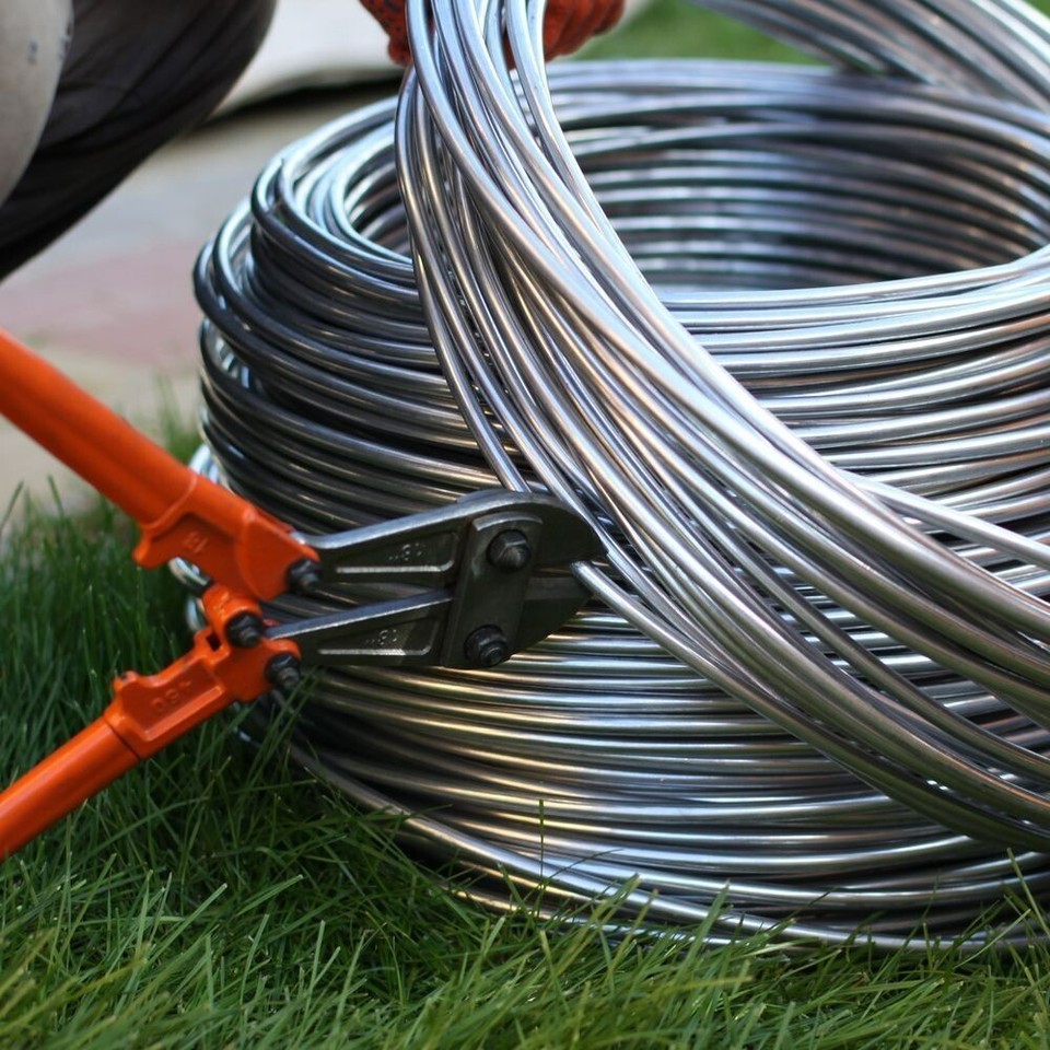 14" Bolt Cutters Heavy Duty Croppers Cut Through Cable Wire Steel Chain ...