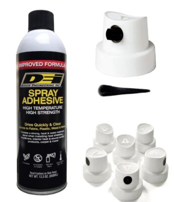 5 Spray Caps for Hi Temp Spray Adhesive Headliner Upholstery High ...
