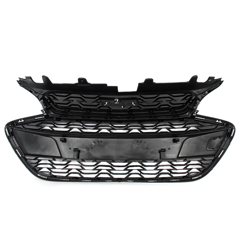 Front Bumper Grill W/ Gloss Black Trim For Chevrolet Spark 2019-22 ...