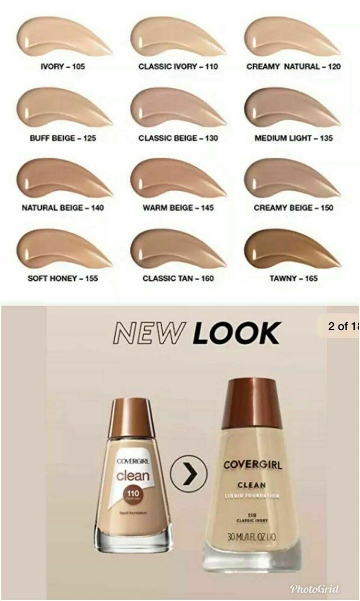 Covergirl Clean Foundation Classic Ivory