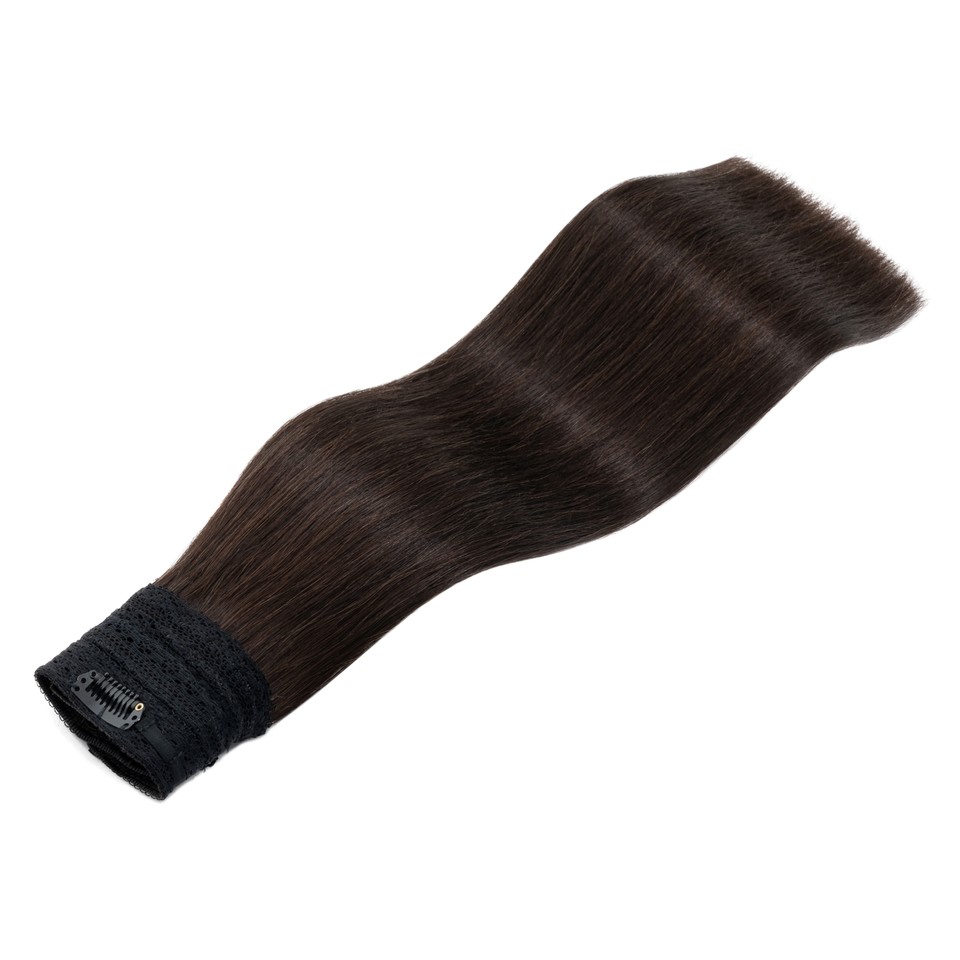 Real Invisible Wire In Human Hair Extension Secret Hidden Extensions ...