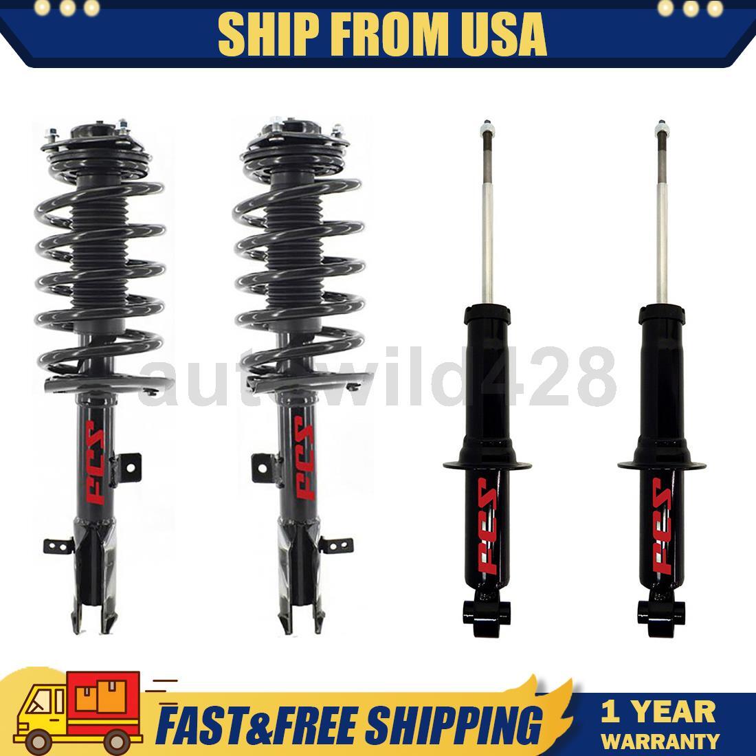 FCS Strut Shock Absorber Set of 4PCS For Jeep Compass 2015 2014 2013 ...