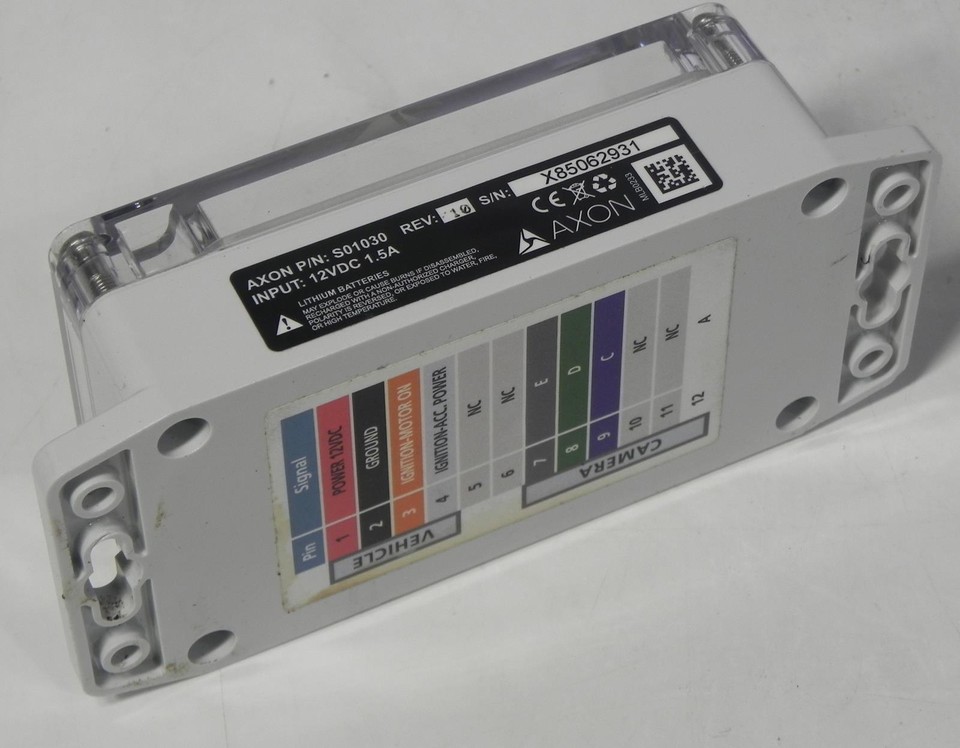 Axon Fleet 2 AX1014~AX1015~AX1016~AX1017 Front/Rear Camera Kit w/ Batts ...
