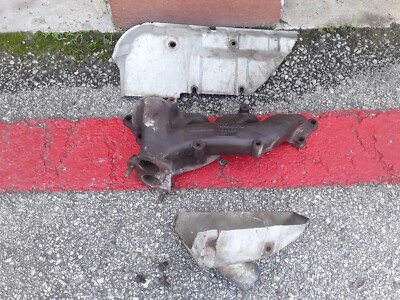 Volvo 740 940 16v B234F Exhaust Manifold W/ Heat Shields #1 | eBay