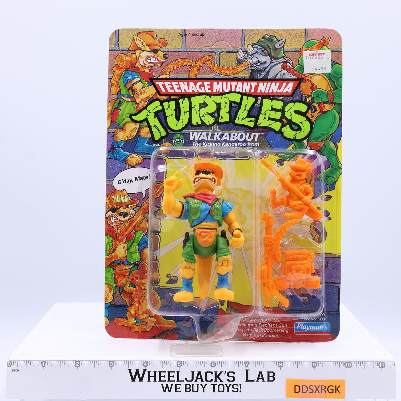 Walkabout Teenage Mutant Ninja Turtles TMNT 1991 Playmates NEW MOSC ...