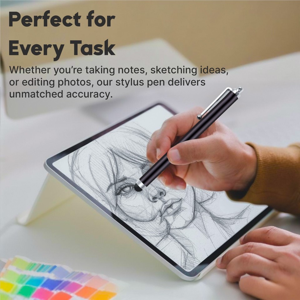 Universal Stylus Pens Rubber Tip for Touch Screen Tablet Android Mobile ...
