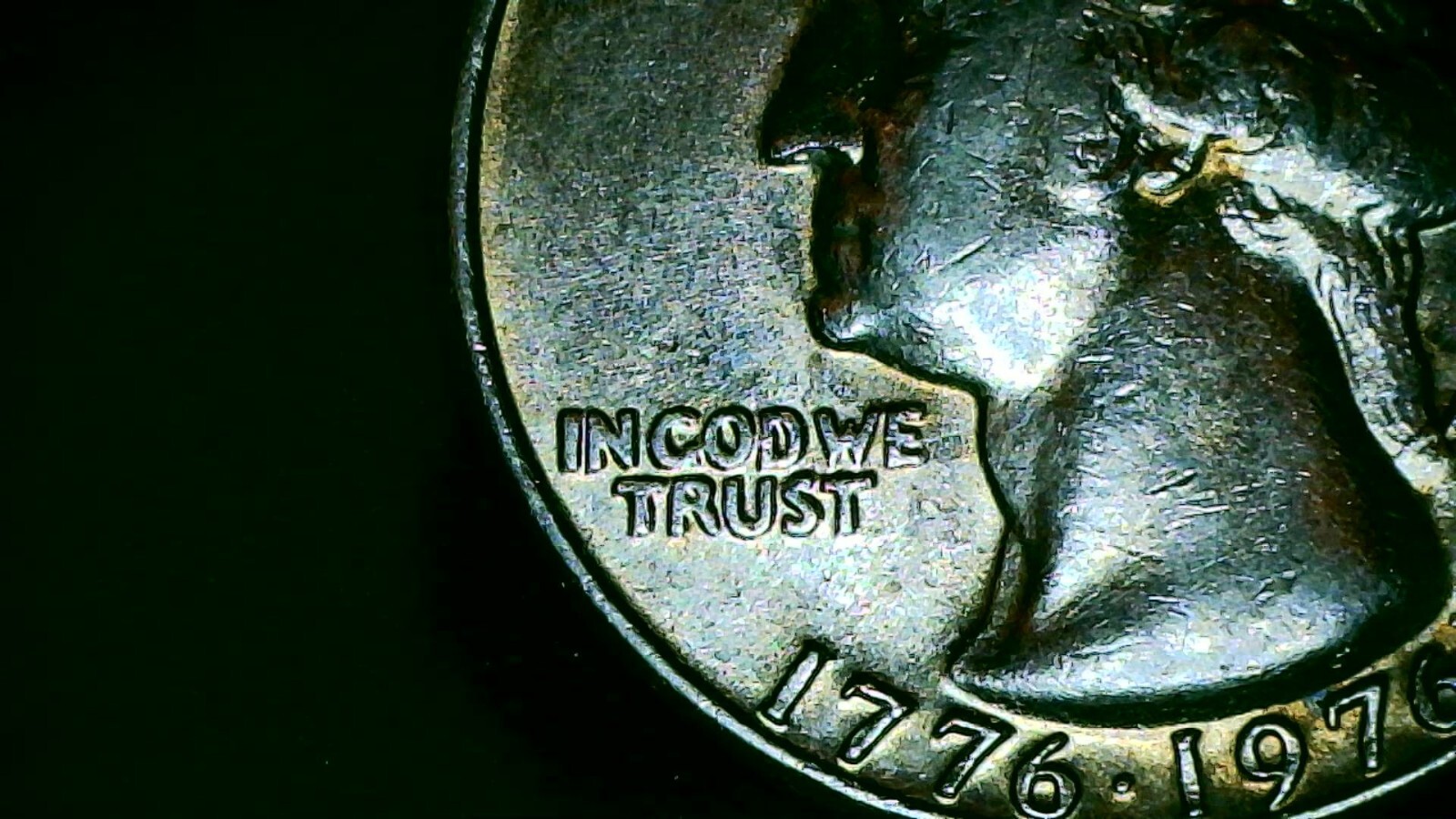 Rare US 1776-1976 D Bicentennial Quarter, filled Mint Mark | eBay