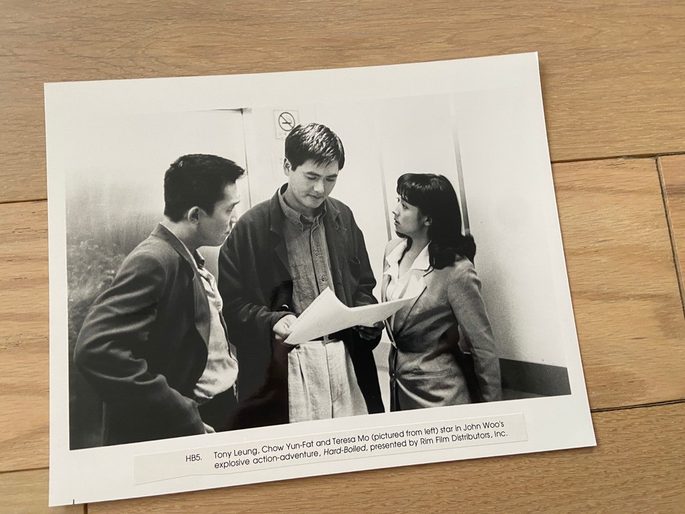 HARD-BOILED - Original 1992 US Press Kit w/Promo and Six Photos | eBay UK