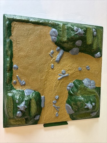 Vintage Marx 4184 Battleground Terrain Single 12x12" Tile Piece | eBay