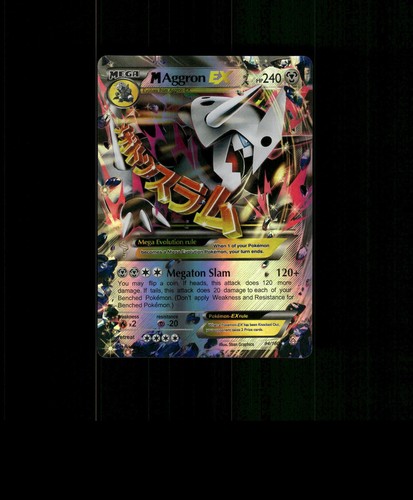 FAN-ART READ DESCRIPTION BELOW HOLO Aggron Card Aggron Pokemon Card p2 ...