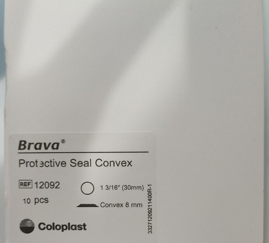Box of 10 Coloplast 12092 Brava Protective Ring Convex 8mm 1-3/16 30mm ...