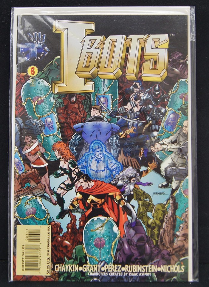 I-BOTS #1 2 6 ISAAC ASIMOV TEKNO Comics 1995 | eBay