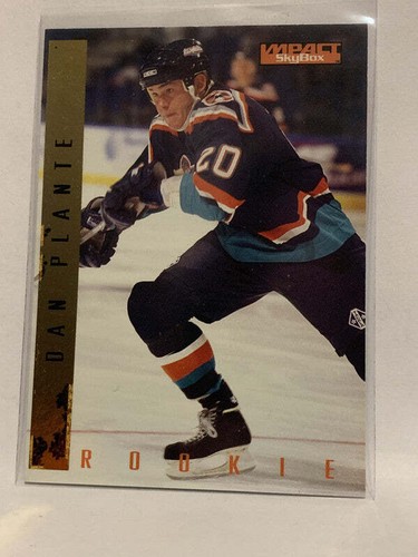 #210 Dan Plante Rookie New York Islanders 1995-96 Skybox Impact Hockey ...