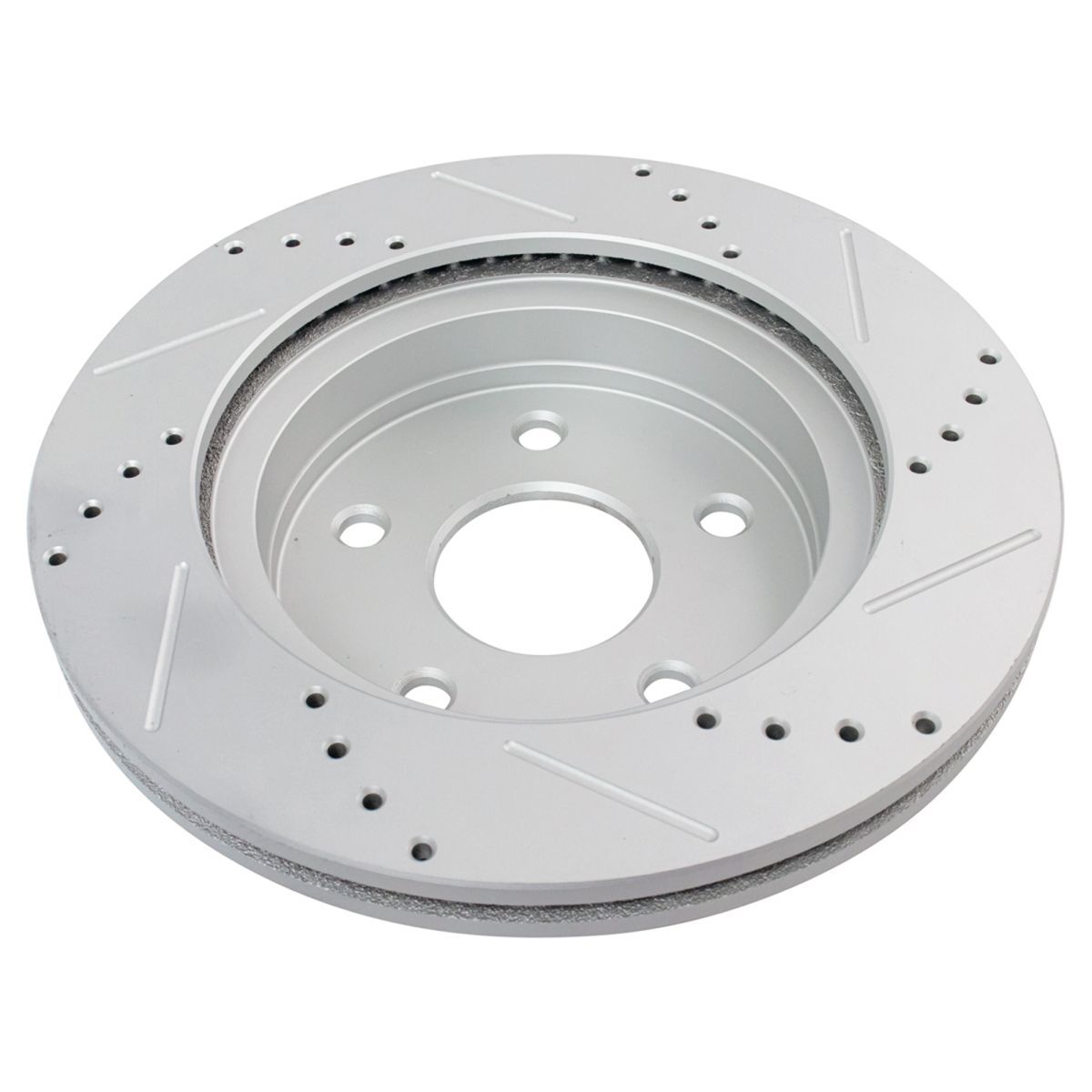 Wheel Hub Ceramic Brake Pad Performance Rotor Front Kit for Dodge Ram ...