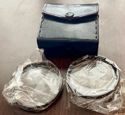 LOT of 10 - Tiffen 55mm +1 and +4 Filters - NEW w/carrying case | eBay