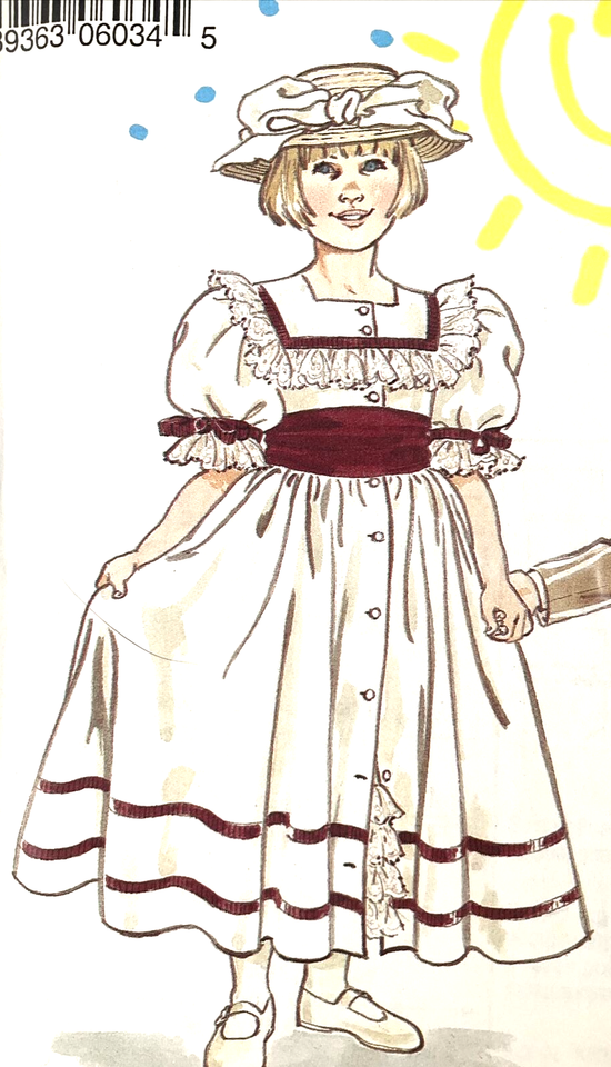 New Look Sewing Pattern 6034 Sz. 3-8 Girls/ Boys Special Occassion ...