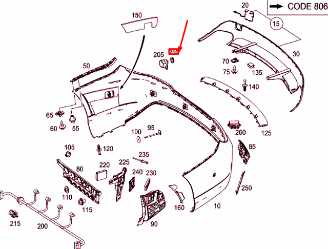 MERCEDES PDC PTS Parking Sensor Seal Ring Gasket Washer A0005421251 for ...