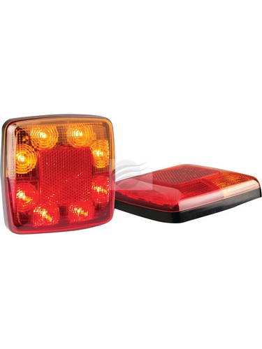 Autolamps Pkt 2 LED Stop/Tail/Indict Lamp 12V 30cm Cble (98BAR2) | eBay ...