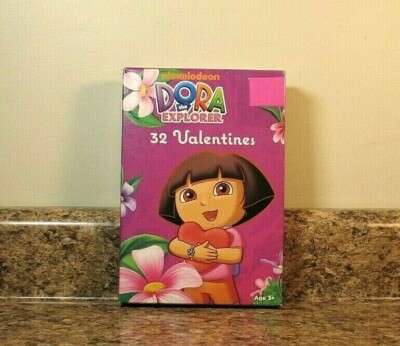 Dora The Explorer 32 Valentines Day Cards Set NEW | eBay