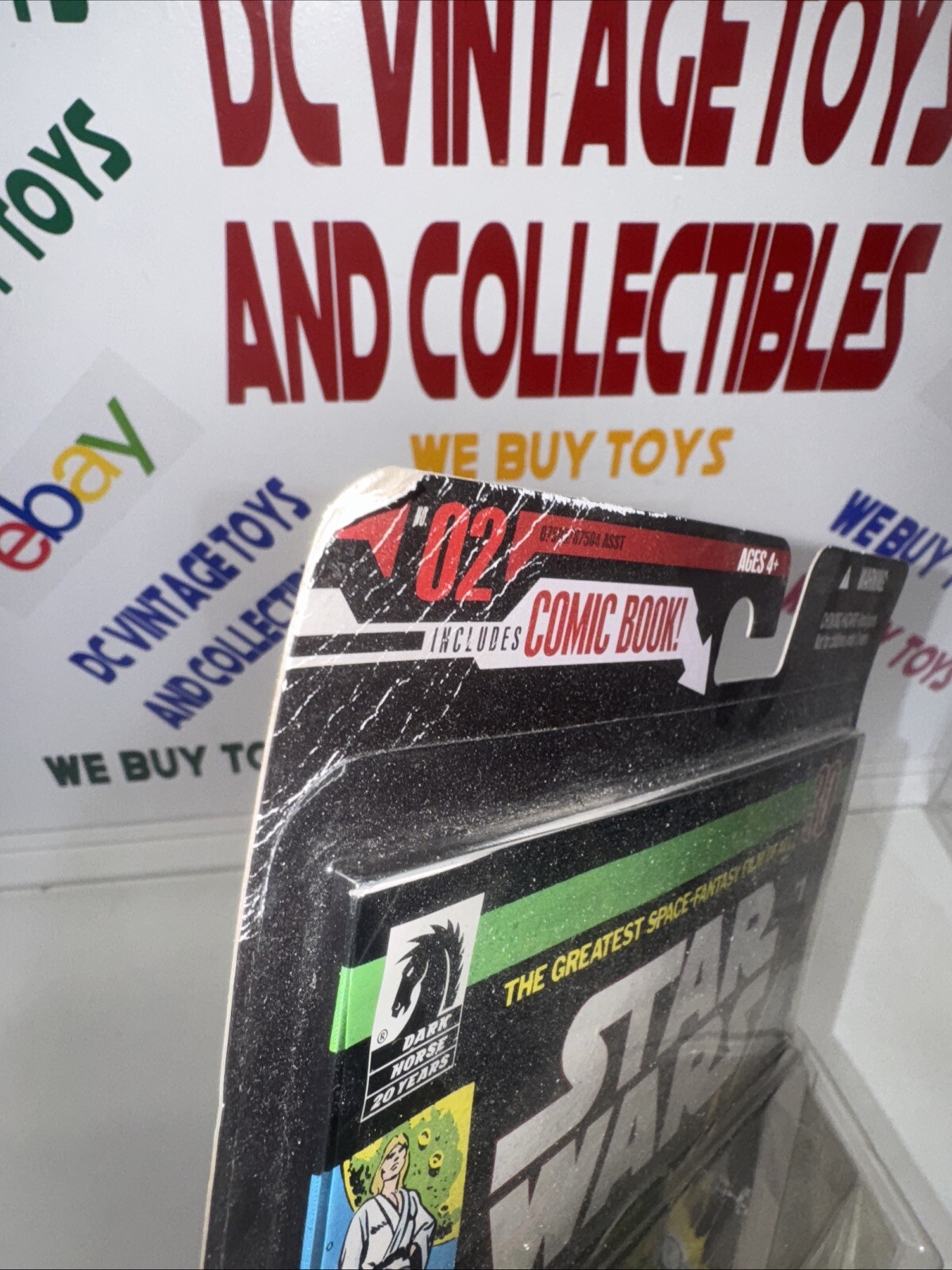 Star Wars COMIC PACKS #1 Book with Darth Vader & Rebel Officer action ...