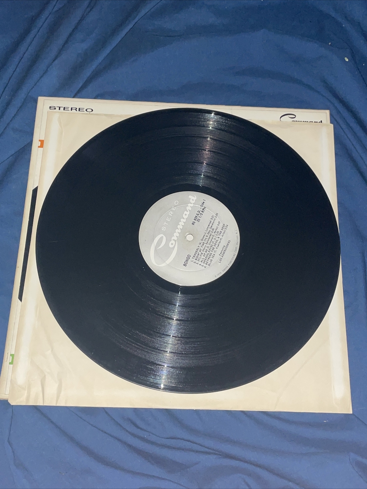 LOS ADMIRADORES BONGOS BONGOS BONGOS COMMAND RECORDS RS 809 SD STEREO ...
