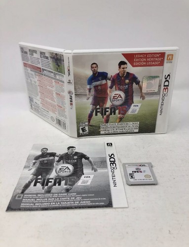 FIFA 15 - Legacy Edition - Nintendo 3DS Soccer Game Complete in Box w ...