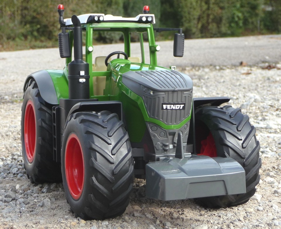 RC Traktor FENDT 1050 + Anhänger in XL Länge 74cm "Ferngesteuert ...