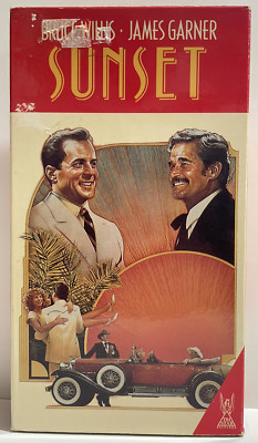 Sunset [ VHS 1988 ] Tri-star Pictures | Bruce Willis, James Garner | eBay