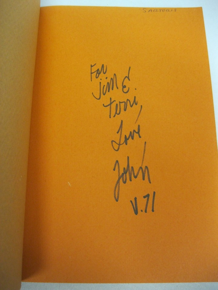 Desde Alla SIGNED by John Brandi 1971 First Edition Tree Christopher ...