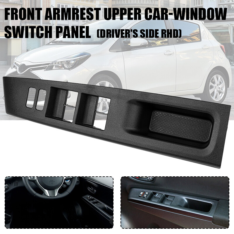 RHD Front/Rear LH RH Door Window Switch Bezel Panel For Toyota Vitz ...