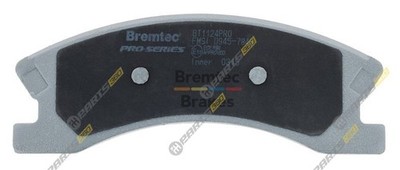 1 x BREMTEC PRO-LINE BRAKE PADS SET BT1124PRO | eBay Australia