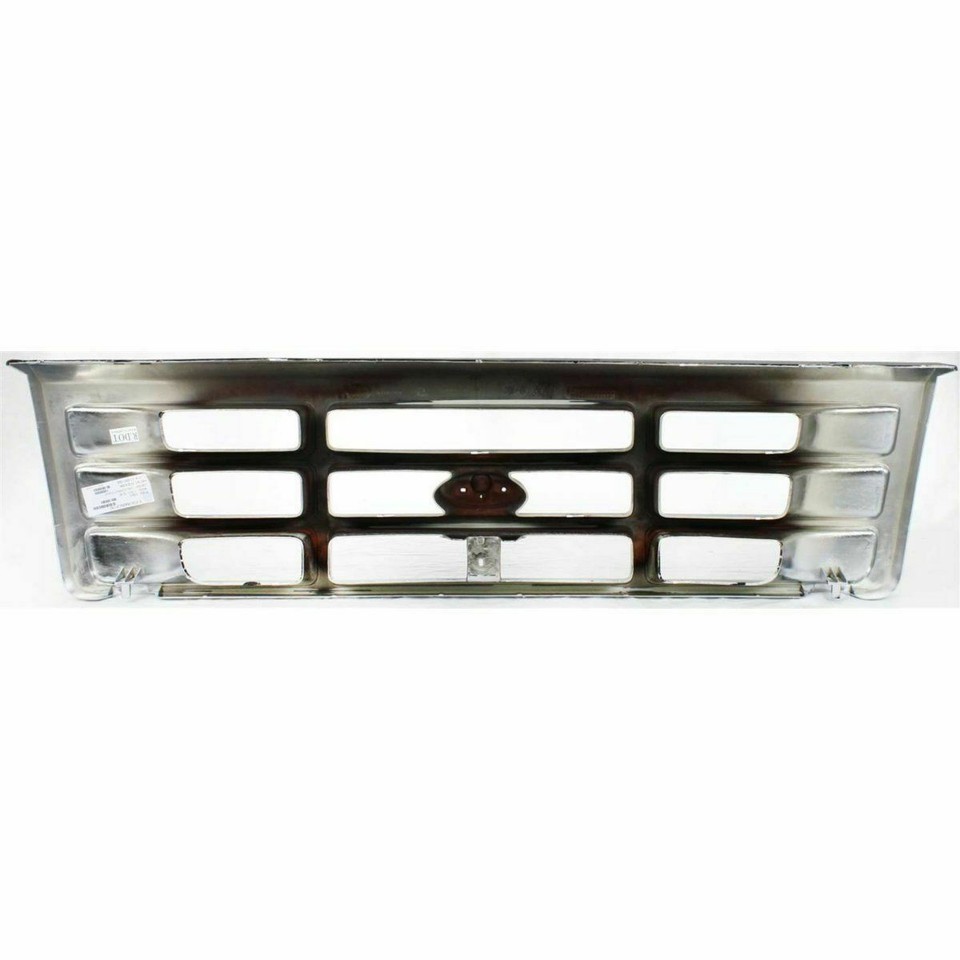 Grille Plastic Chrome Shell Fits 1992-97 Ford Bronco Pickup F4TZ8200A ...