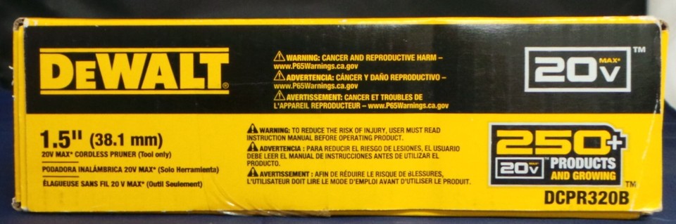 DEWALT DCPR320B 20V MAX Pruning Shears Garden Tool Bare Tool Only BRAND ...