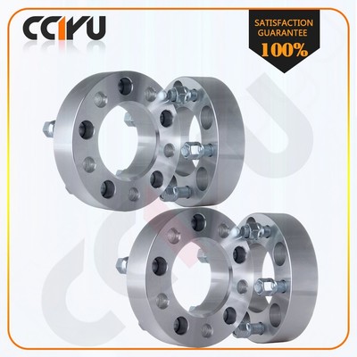 (4) 1.5 5x5 to 5x5 5x127 Wheel Spacers 14x1.5 for 1998 Chevrolet Tahoe ...