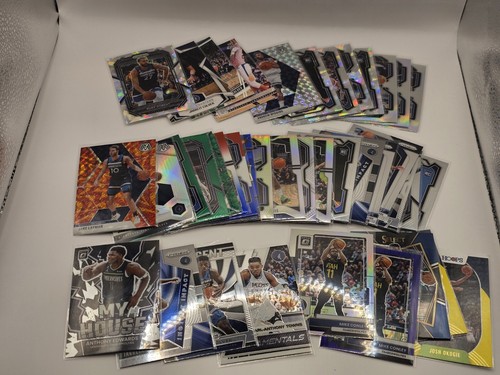 Minnesota Timberwolves 40 Card NBA Lot Prizm Color Inserts RCs Anthony ...