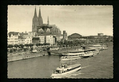 Ship postcard Excursion Henry Ford II Koln Am Rhein | eBay