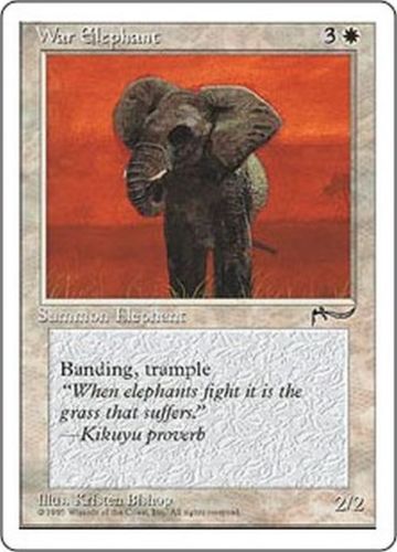 War Elephant x4 Chronicles MtG NM | eBay