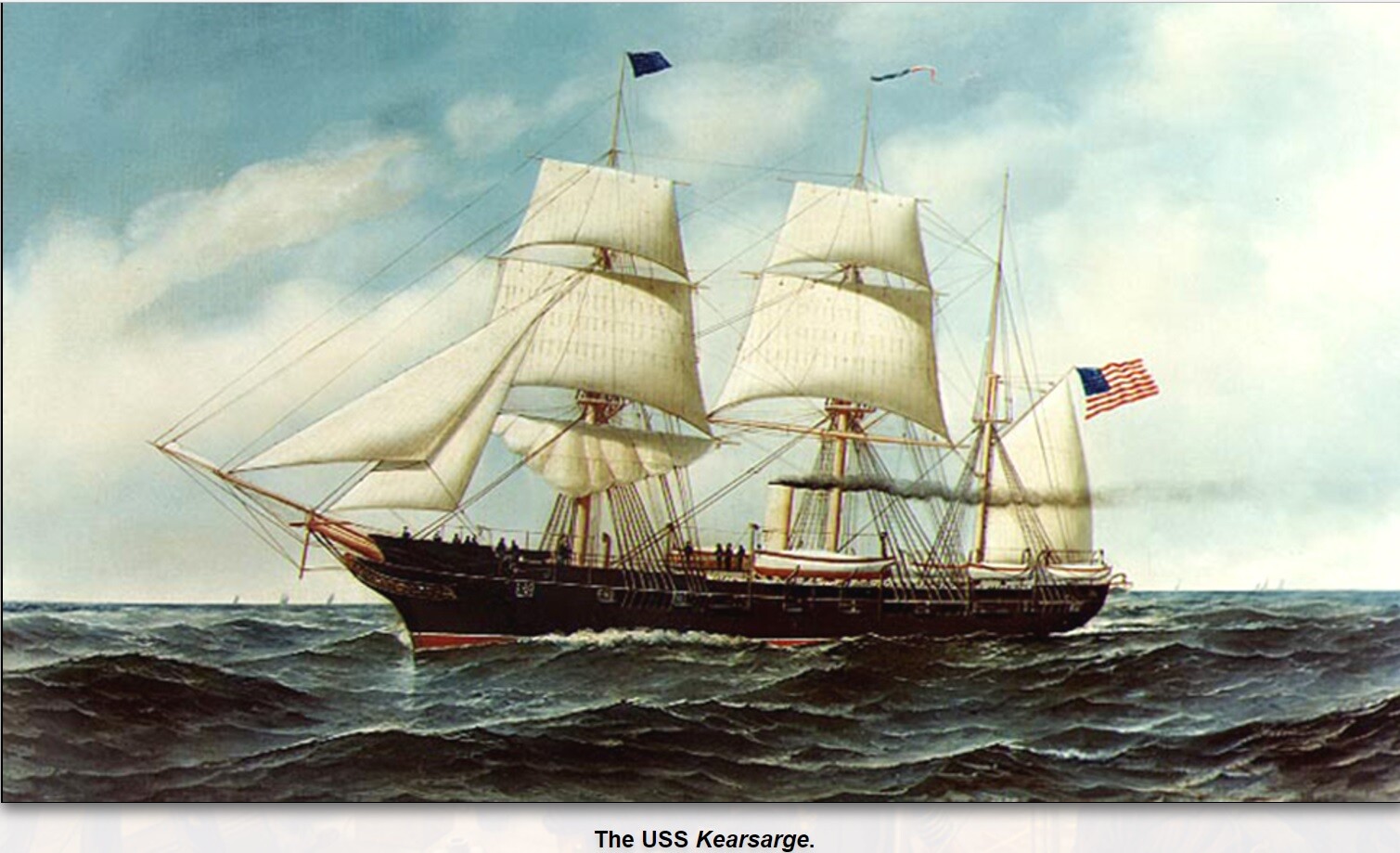 Revell USS Kearsarge 1:96 - Flags and Draft scales for model | eBay