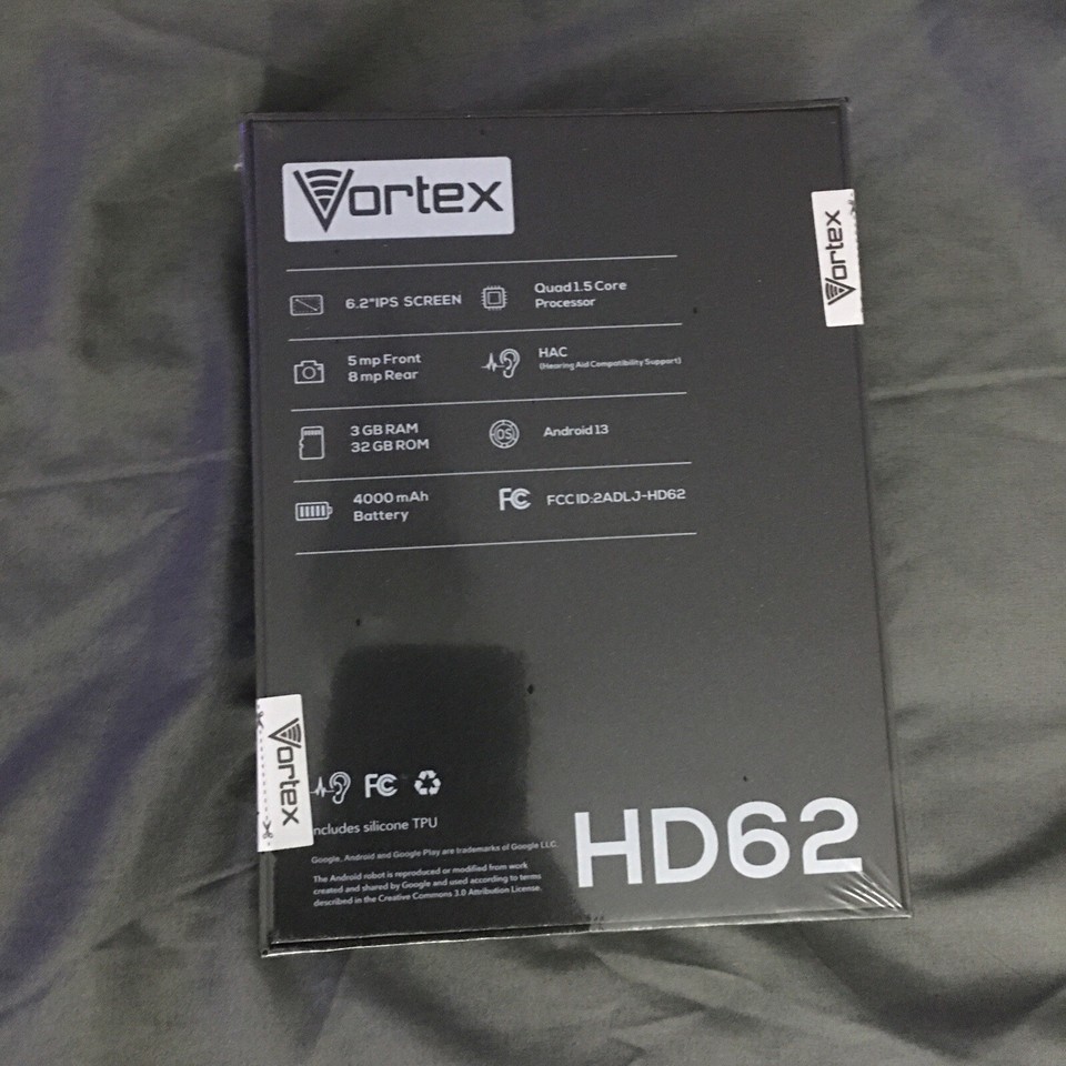 Unlocked Vortex HD62 ! Android 13 ! Install Any Sim ! Everyone Needs A ...