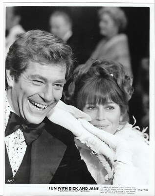 Movie Photo, Jane Fonda and George Segal, 1977, Fun With Dick and Jane ...