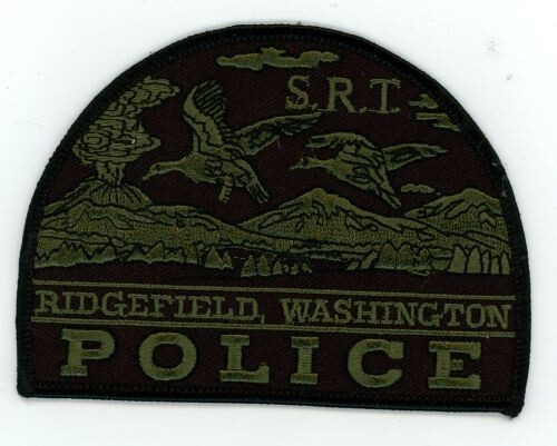 WASHINGTON WA RIDGEFIELD POLICE SRT SUBDUED NICE SHOULDER PATCH SHERIFF ...