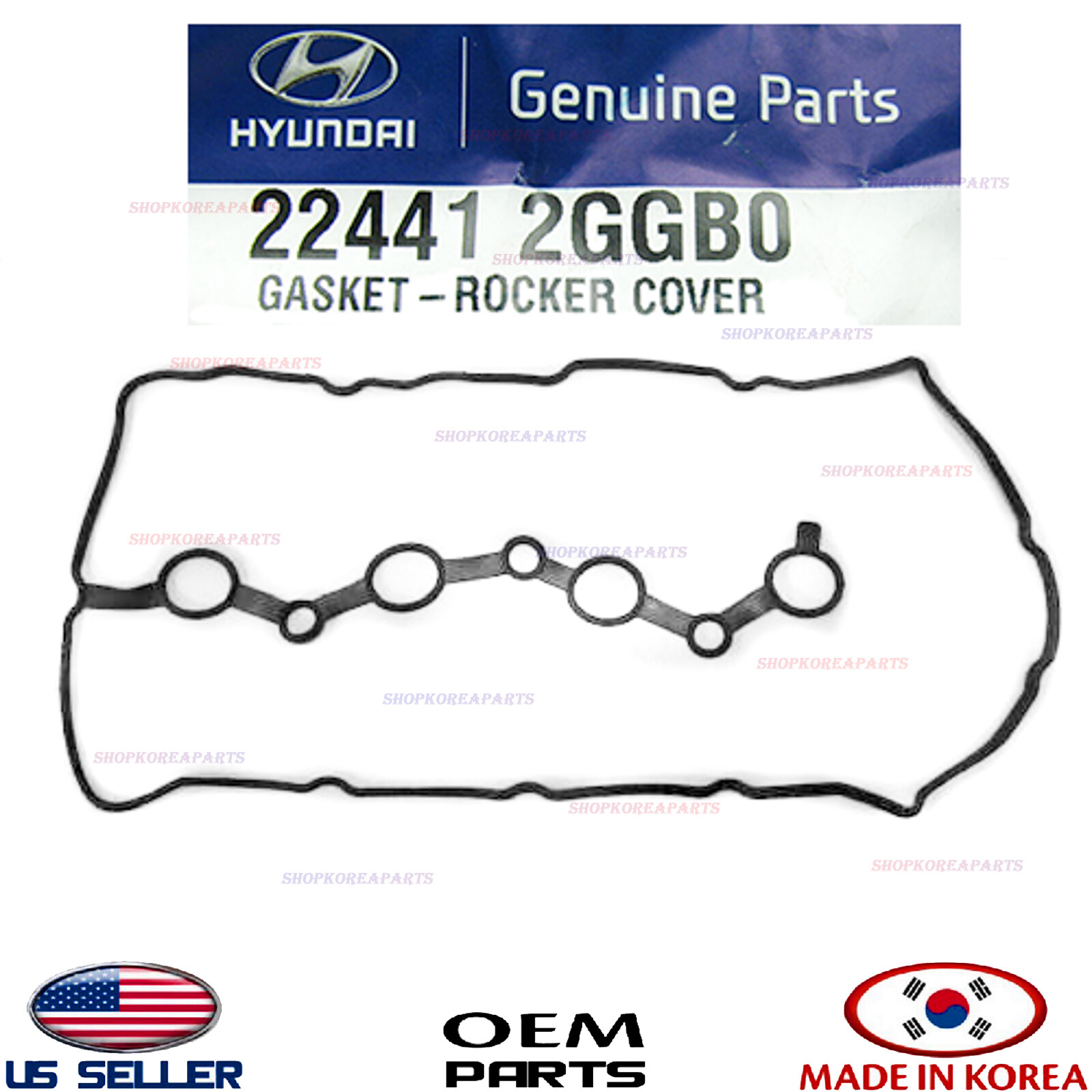 Genuine Engine Valve Cover Gasket ⭐OEM⭐ HYUNDAI KIA 2.0L 2.4L *See ...