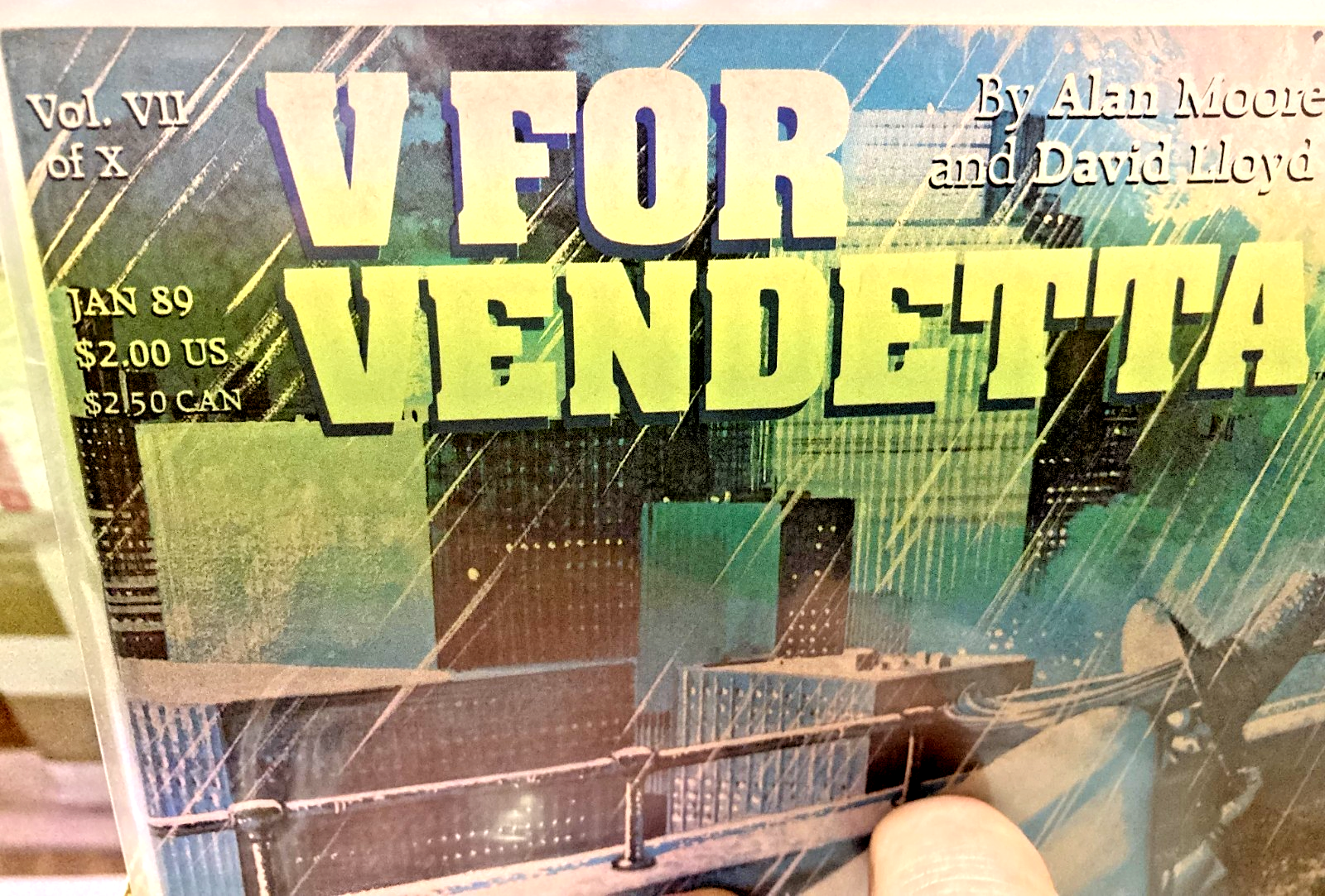 V FOR VENDETTA #1,7 ,8 ,9 1988 ALAN MOORE DC 4 books COMIC LOT | eBay