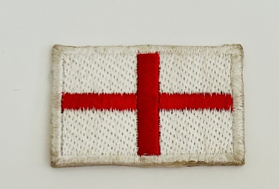 England 🏴󠁧󠁢󠁥󠁮󠁧󠁿 National Flag Iron On Patch English | eBay