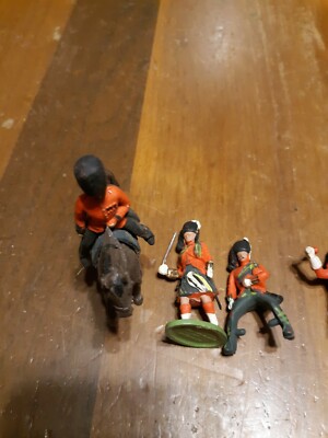 Vintage Britians figures and horse lot | eBay