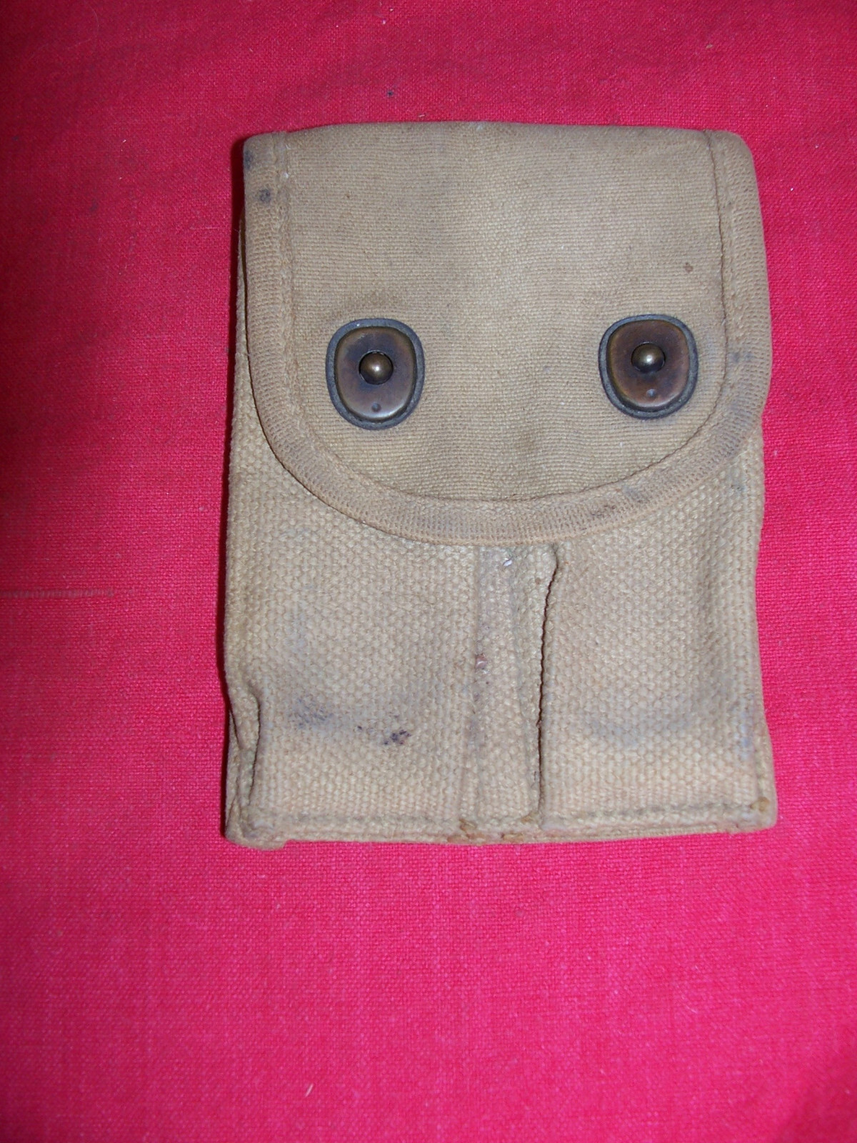 WWI 1918 LCC & Co Colt M1911 Magazine Pouch 2 Dual Mag Pistol Gun Army ...