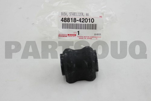4881842010 Genuine Toyota BUSH, STABILIZER, REAR 48818-42010 | eBay