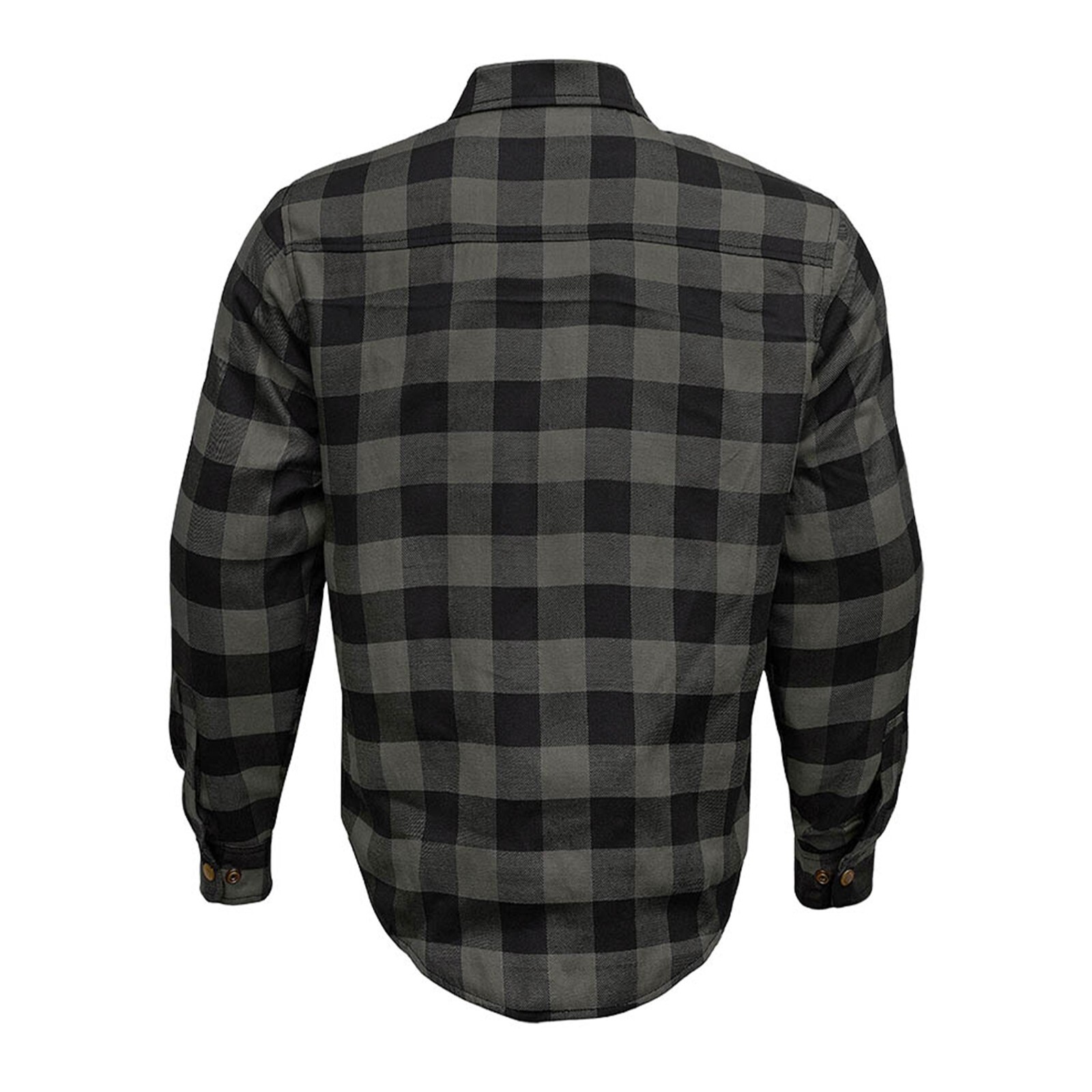 RIDERACT® Men Motorcycle Flannel Shirt Armored Motorbike Riding Shirt ...