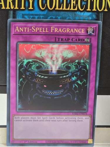 Anti-Spell Fragrance- Ultra Rare 1st Edition RA02-EN076 - NM - YuGiOh ...